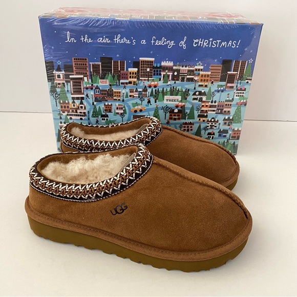 UGG | Shoes | Ugg Tasman Slippers Chestnut New With Gift Box | Poshmark
